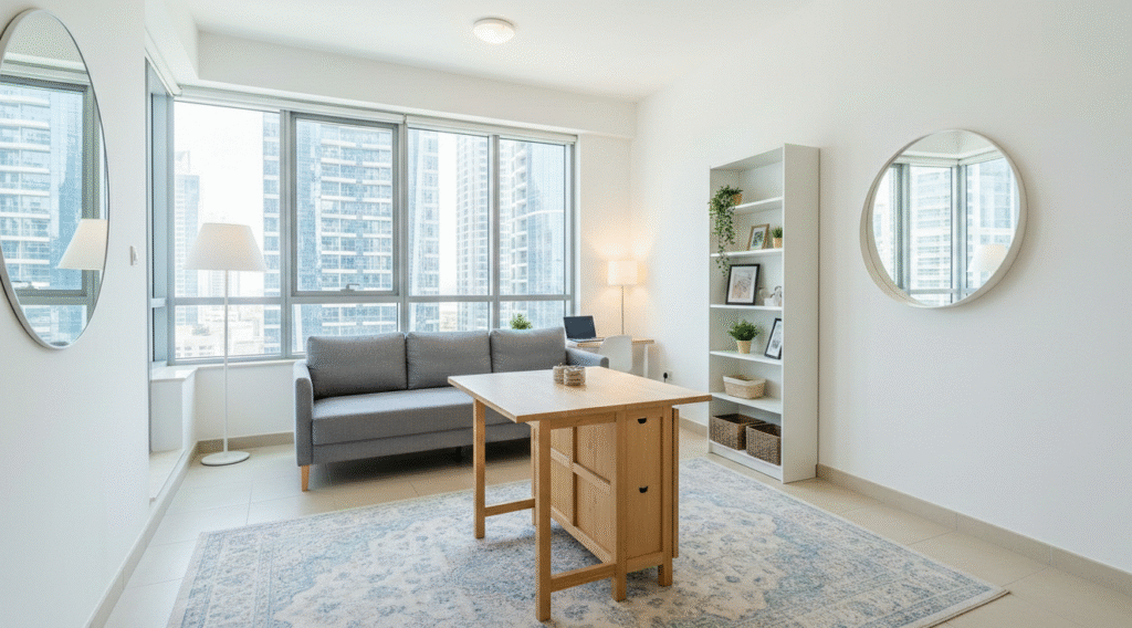 How to Style a Small Dubai Apartment without Overspending - Rectangle ...